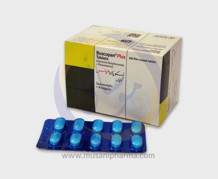 Buscopan Plus Tablet (Hyoscine Butylbromide) – Merck – Musani Pharma ...