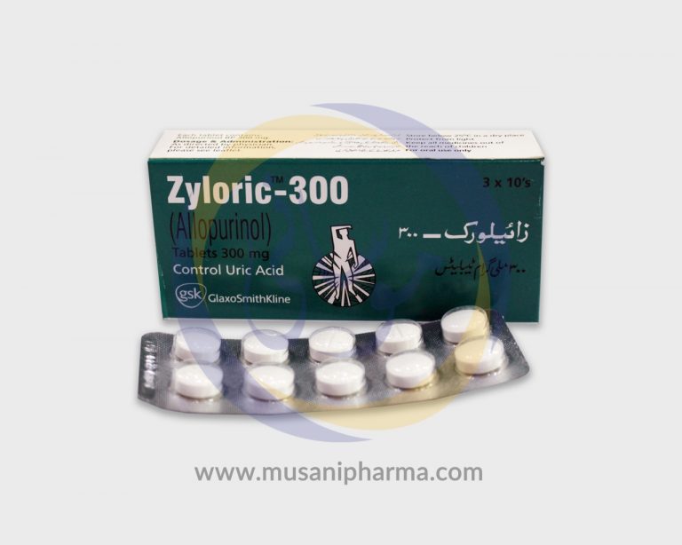 Zyloric Tablet (Allopurinol) – gsk – Musani Pharma – Nutraceuticals ...