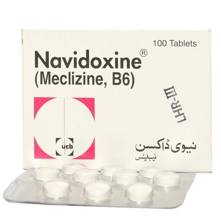 Navidoxine Tablet (Meclizine, B6) – ucb – Musani Pharma ...