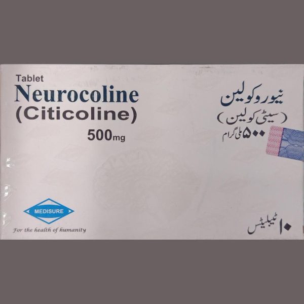 Neurocoline 500mg Caps (Citicoline) – Medisure – Musani Pharma ...
