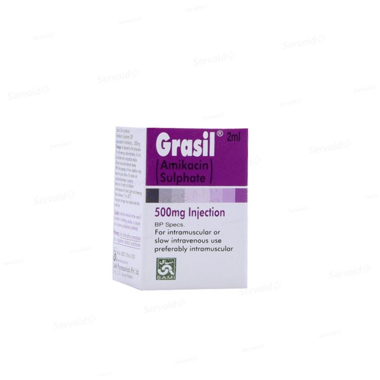 Grasil Injection 500mg ( Amikacin (500mg) SAMI – Musani Pharma ...